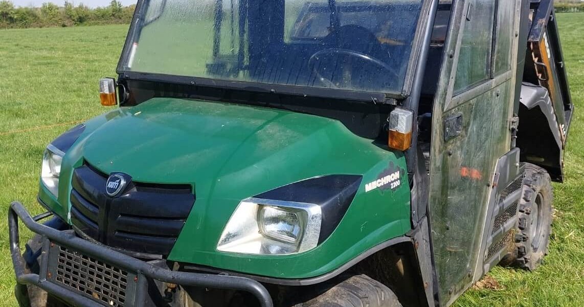 Kioti Mechron 2200 4x4 Mule ATV Tipper | Eddisons