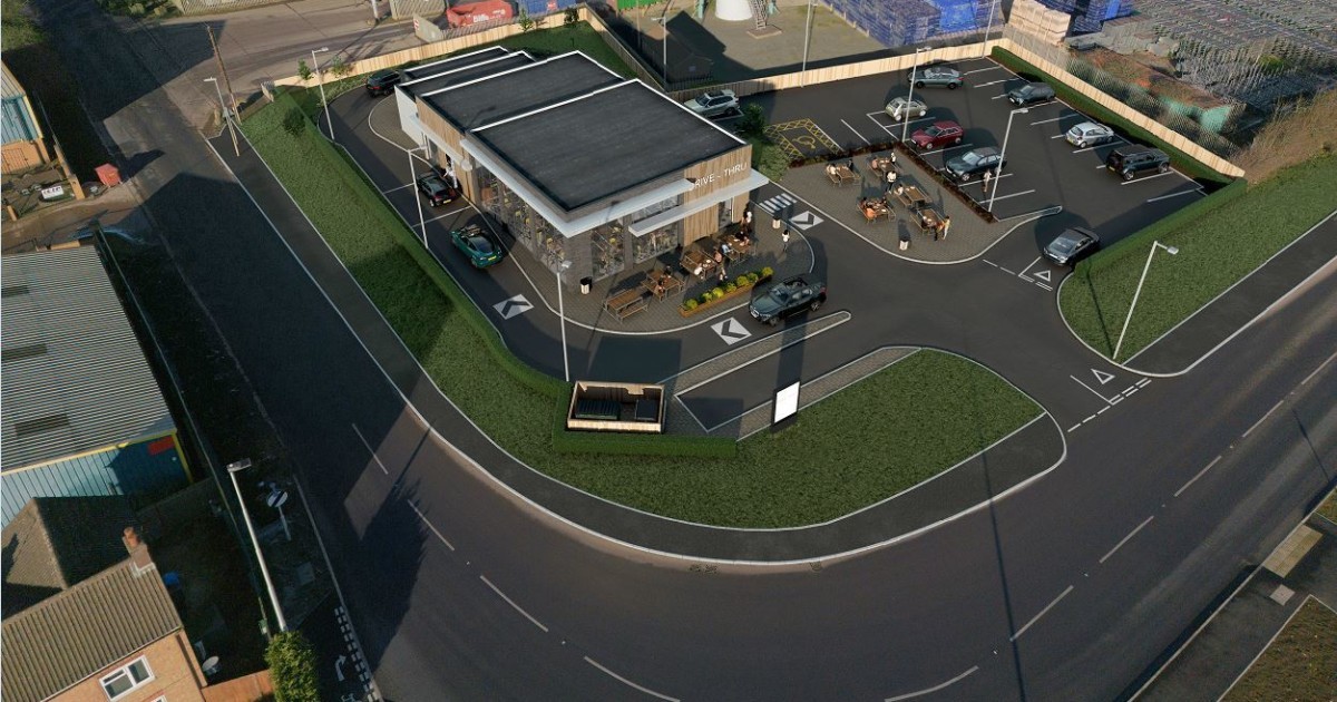 New Drive Thru Development, A605, Whittlesey Road, Whittlesey ...