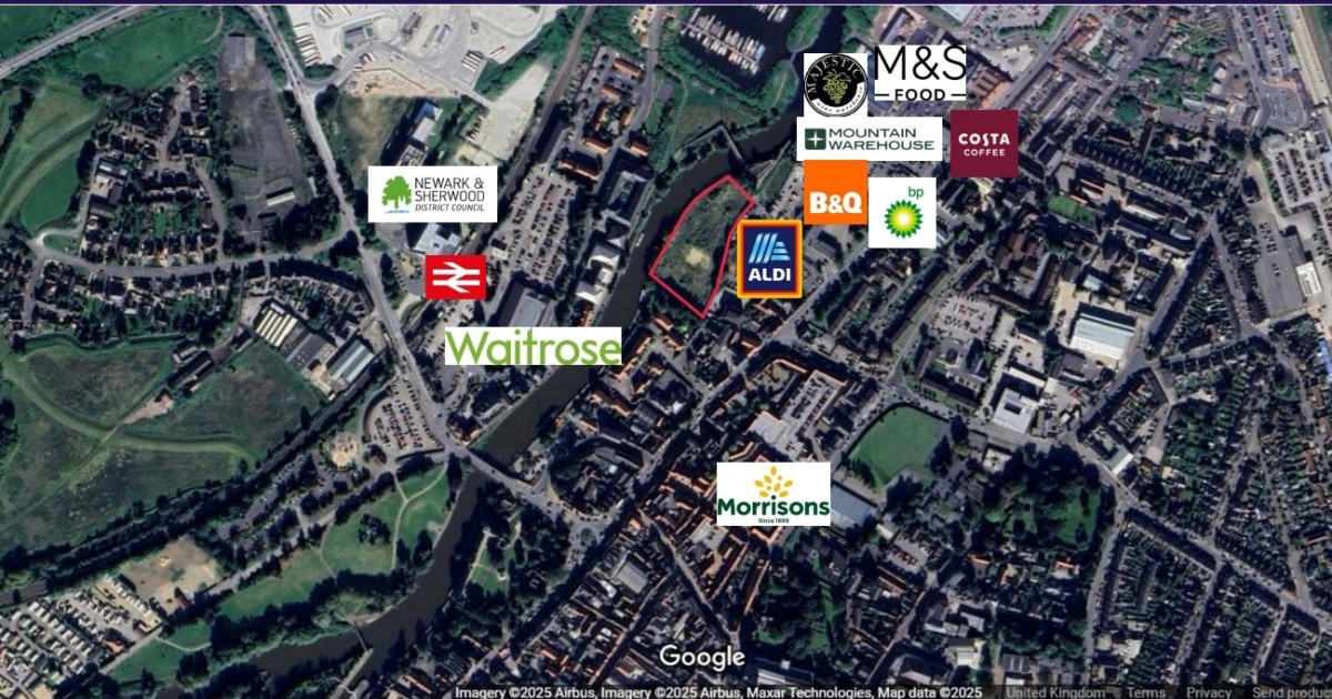 Development Site, Cow Lane, Newark, Nottinghamshire, NG24 1HQ | BTG ...